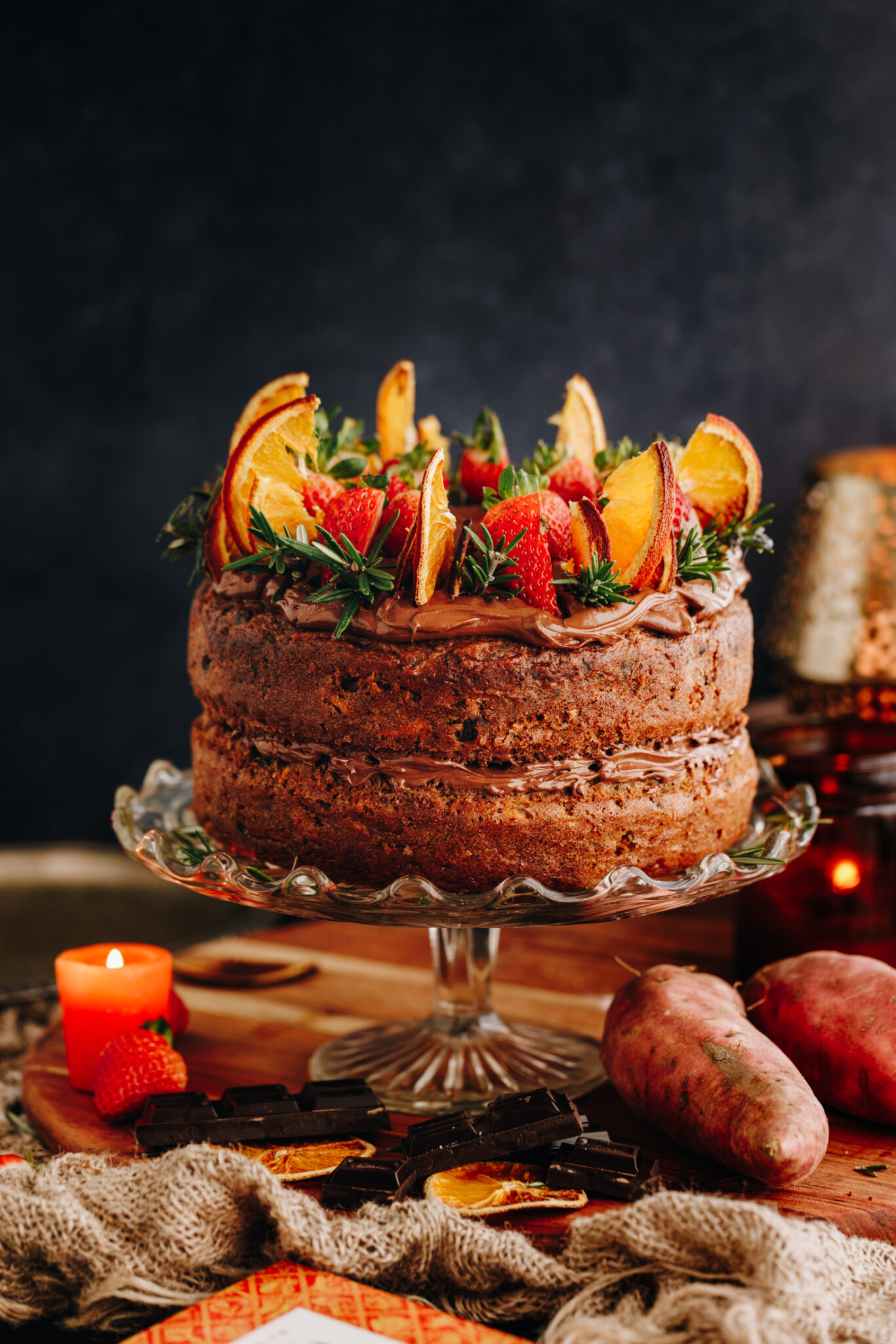 Kūmara and Chocolate Cake - WhānauKai