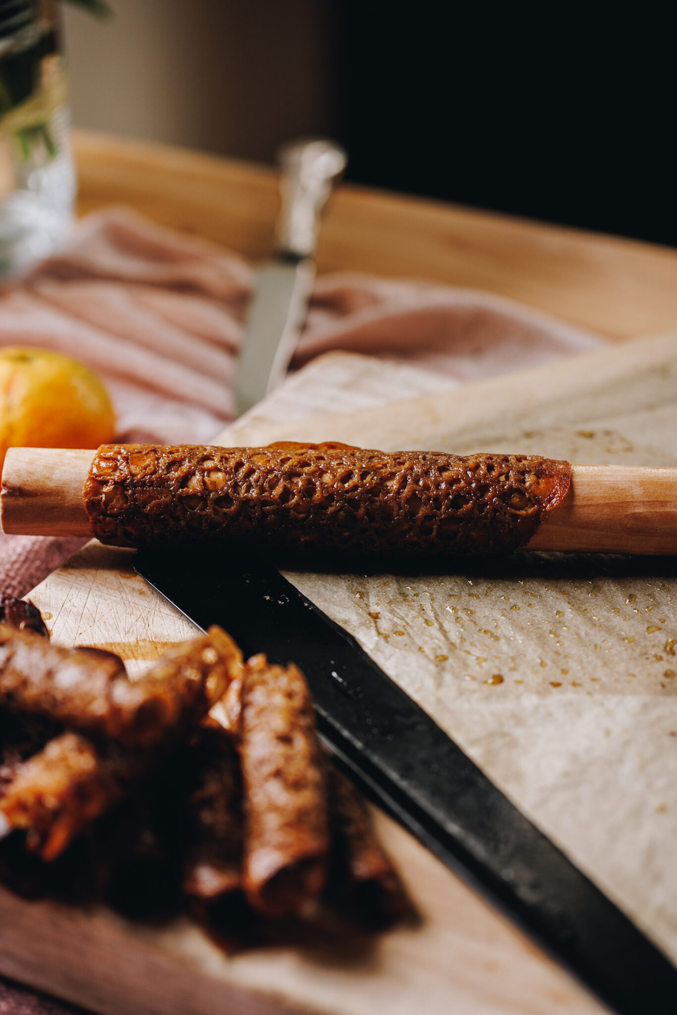 Homemade Brandy Snaps - WhānauKai