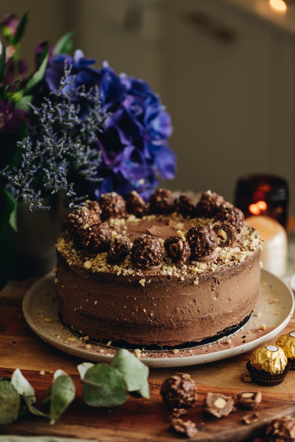 Chocolate Hazelnut Cake - WhānauKai
