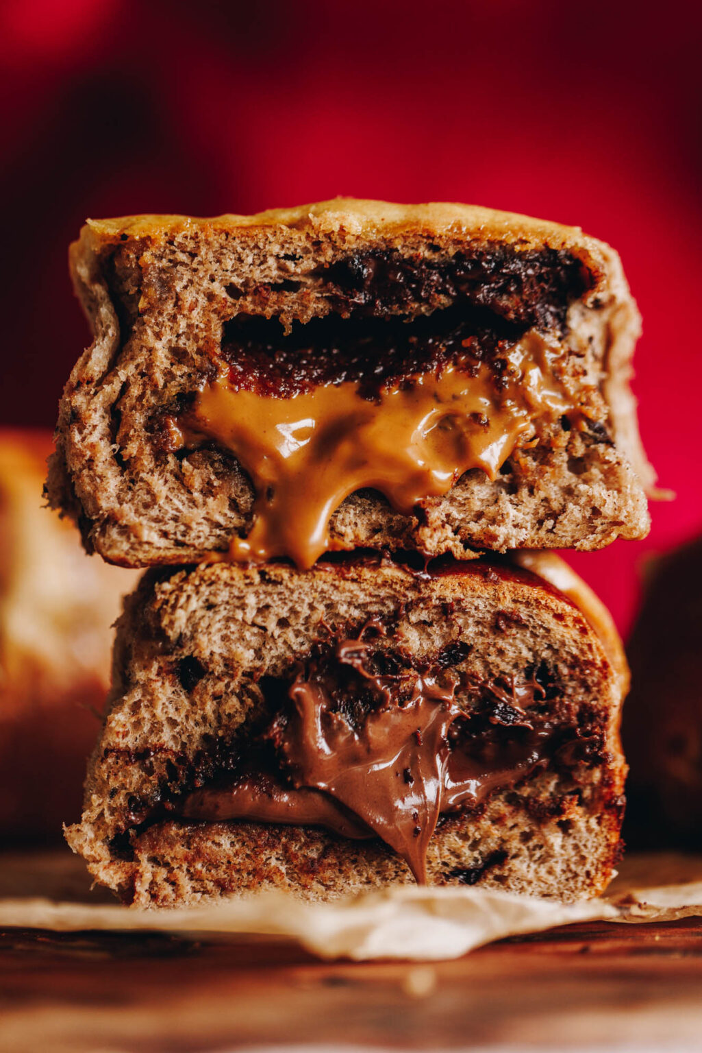 Biscoff Stuffed Hot Cross Buns (Gooey & Caramelised Easter Recipe)